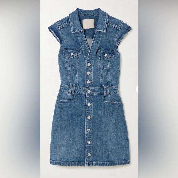 PAIGE | Dresses | Paige Jaxsyn Denim Dress In Color Kamilla Nwt | Poshmark